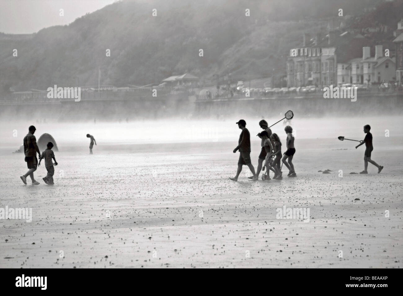 Filey beach, Yorkshire, England, United Kingdom Stock Photo - Alamy