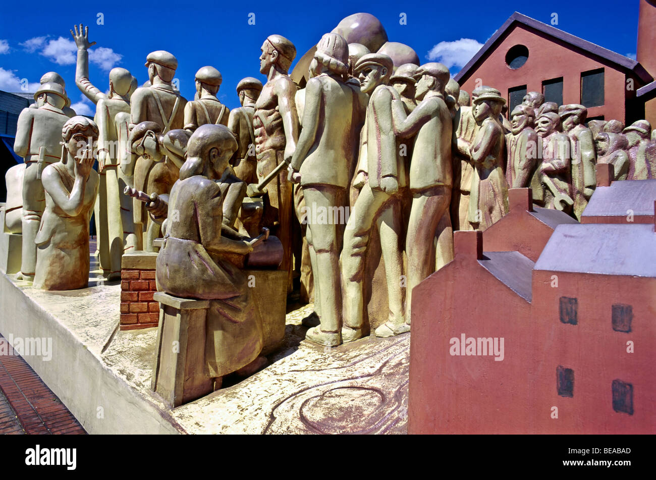 Forward Statue Birmingham. Centenary Square Birmingham, England, UK ...