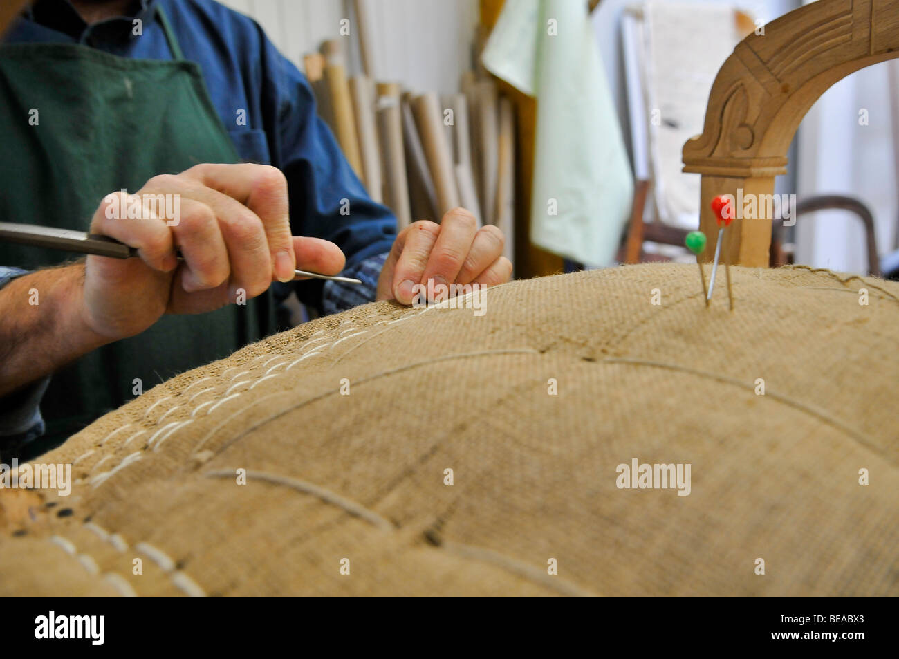 Upholsterer set hi-res stock photography and images - Alamy