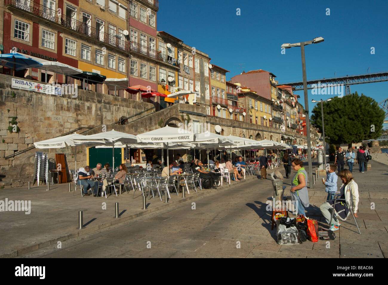 Cais Da Ribeira Porto Cafe High Resolution Stock Photography and Images ...