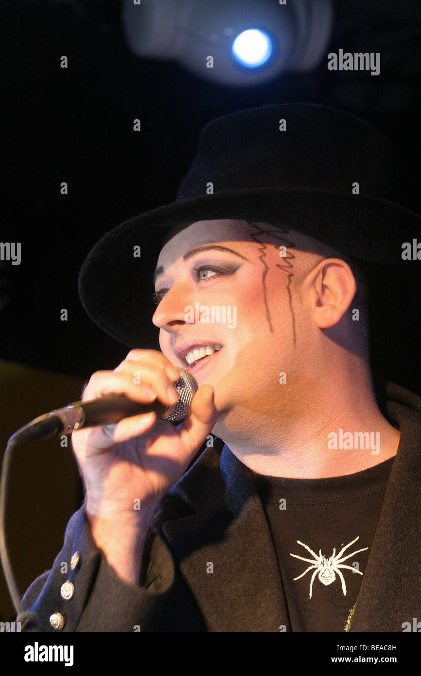 BOY GEORGE - UK pop singer in 1996 Stock Photo - Alamy