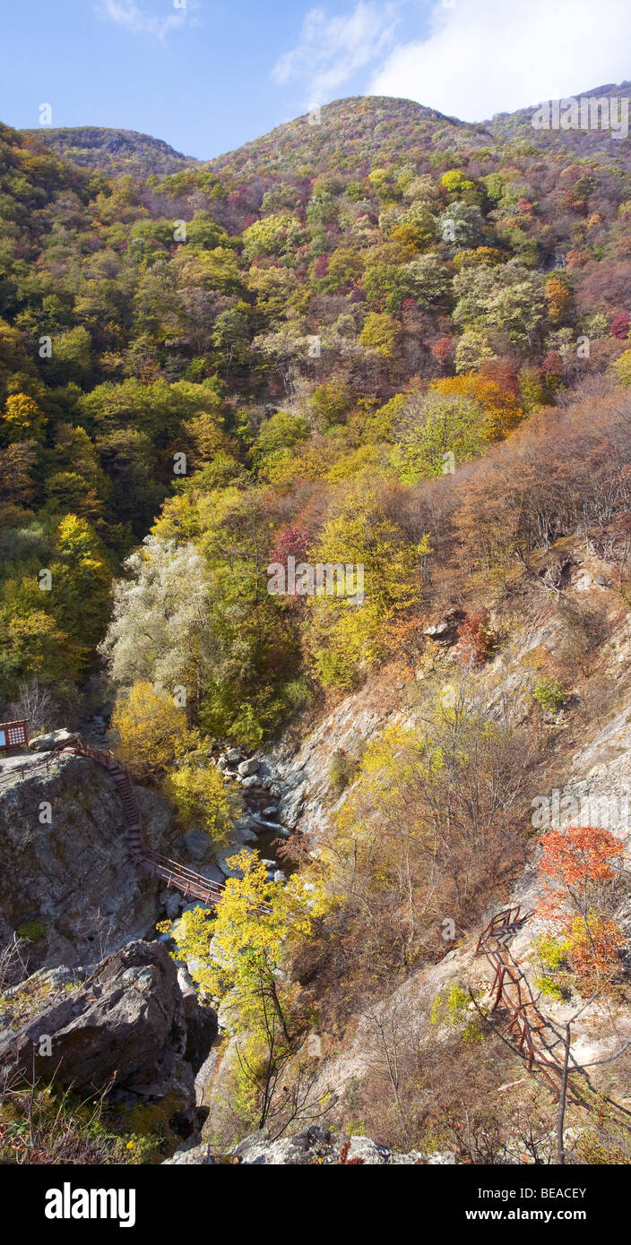 Autumn in the Balkan mountains, Kalofer Stock Photo - Alamy