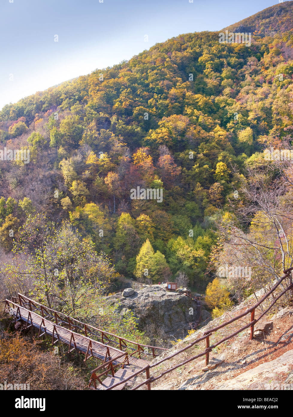 Autumn in the Balkan mountains, Kalofer Stock Photo - Alamy