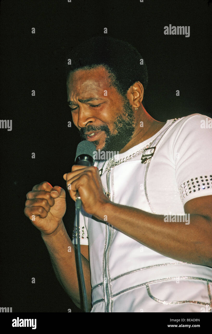 MARVIN GAYE - US Soul singer in 1974 Stock Photo - Alamy