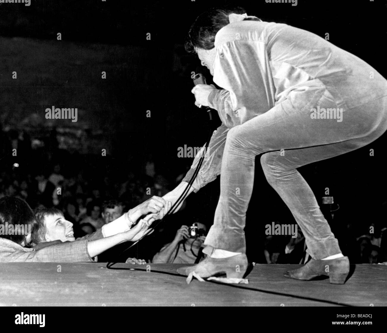Pop singer pj proby Black and White Stock Photos & Images - Alamy
