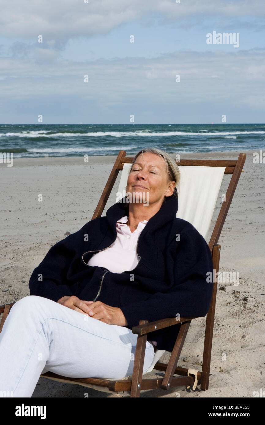 Beach chair series hi-res stock photography and images - Alamy