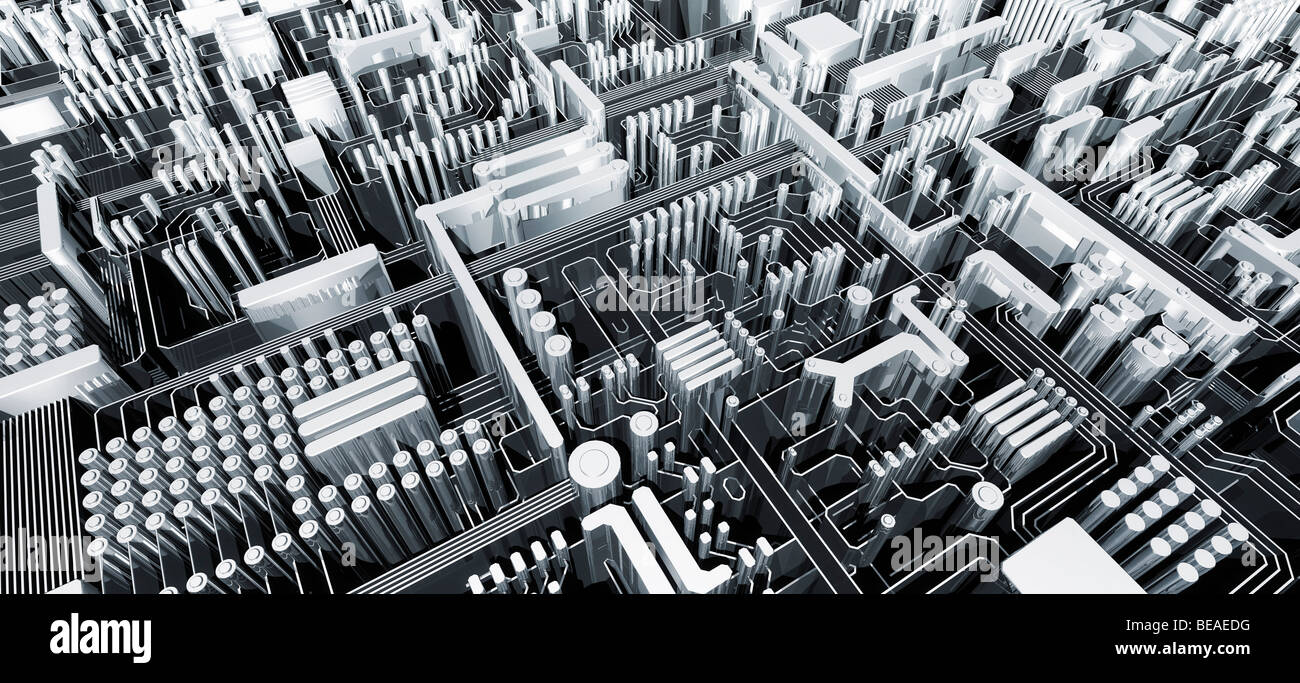 Grey abstract landscape Stock Photo - Alamy