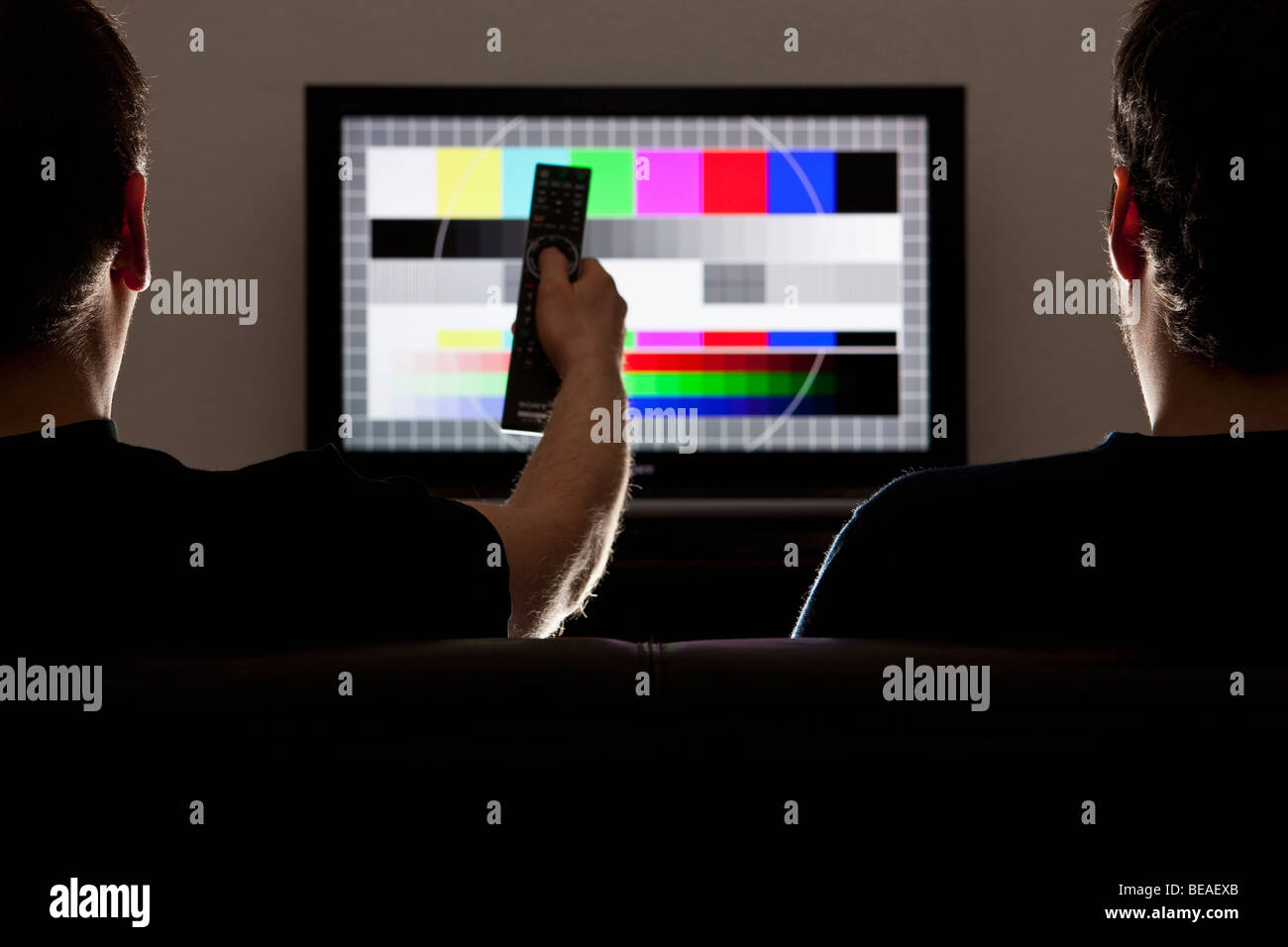 Tv color test pattern hi-res stock photography and images - Alamy