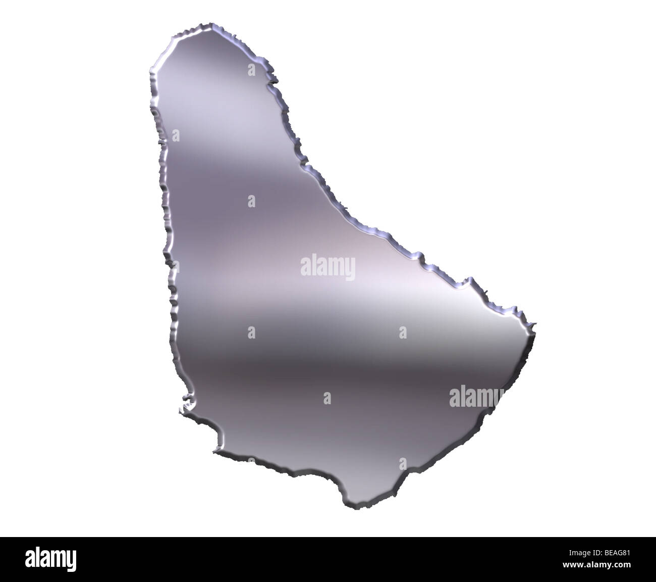 Barbados silhouette Cut Out Stock Images & Pictures - Alamy