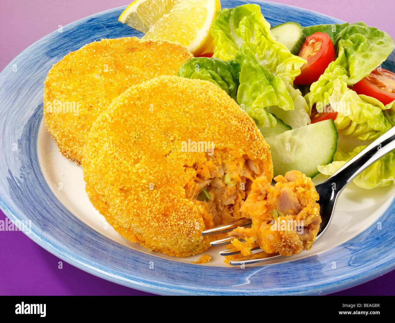 Fish cakes serving hi-res stock photography and images - Alamy
