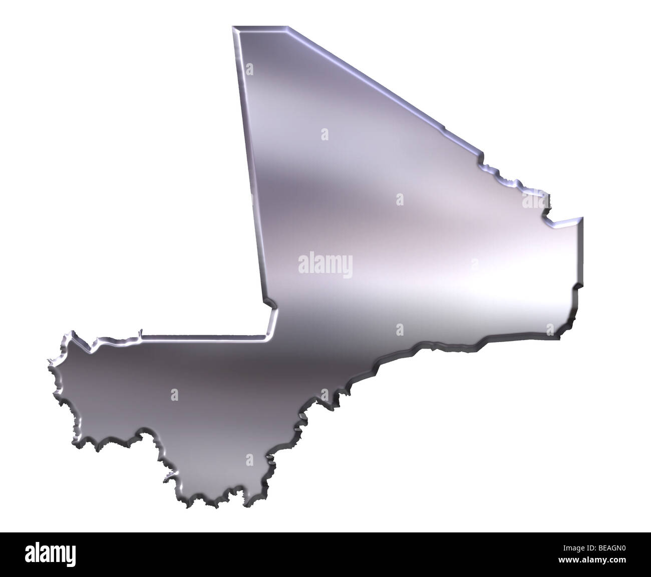 Mali map hi-res stock photography and images - Alamy