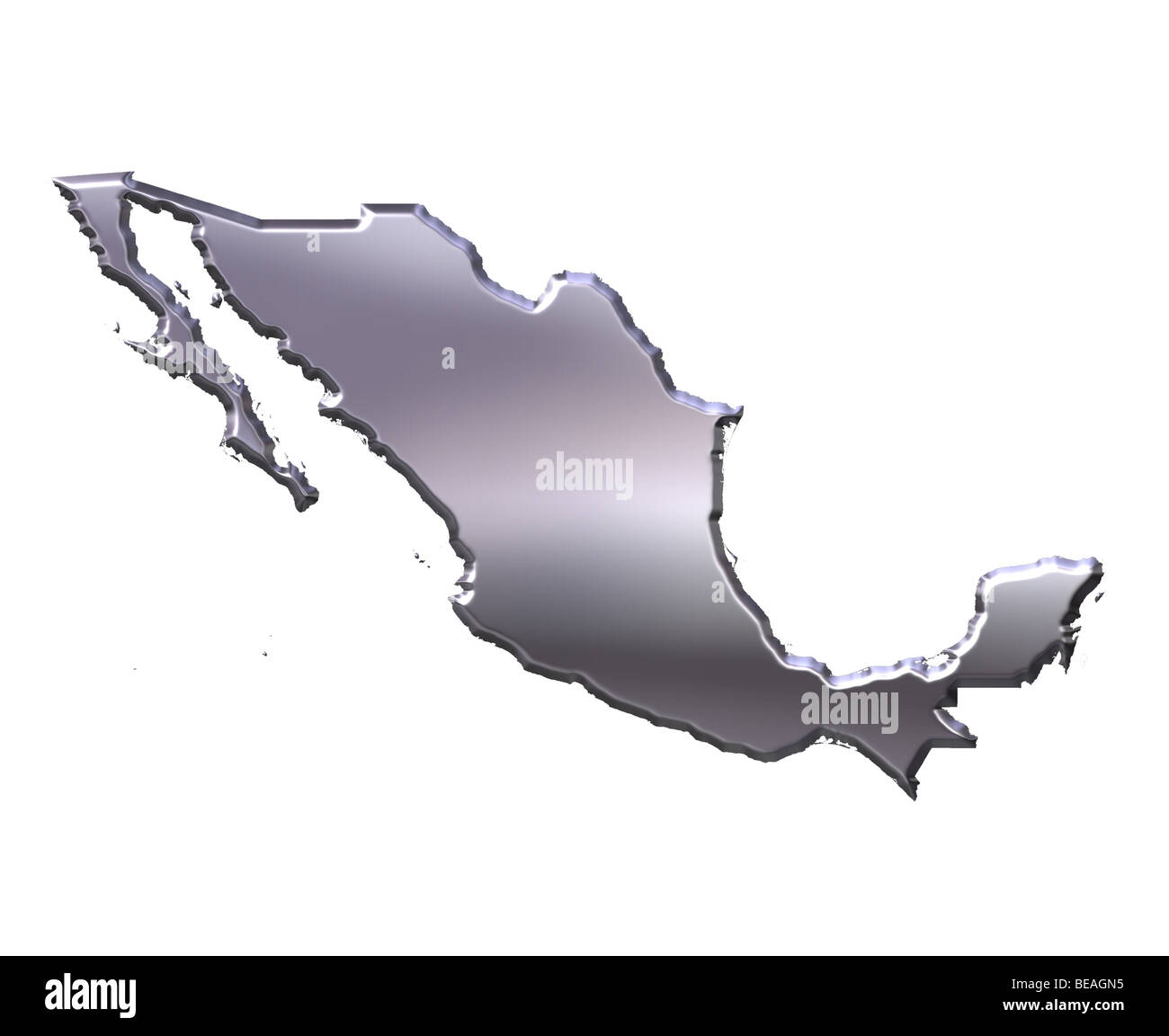 Country mexico map hi-res stock photography and images - Alamy