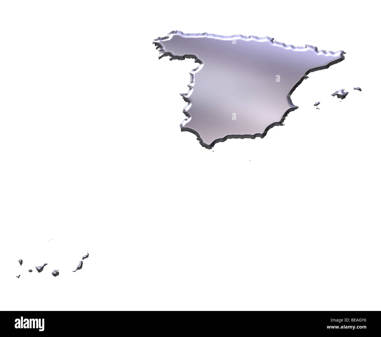 Country spain map hi-res stock photography and images - Alamy