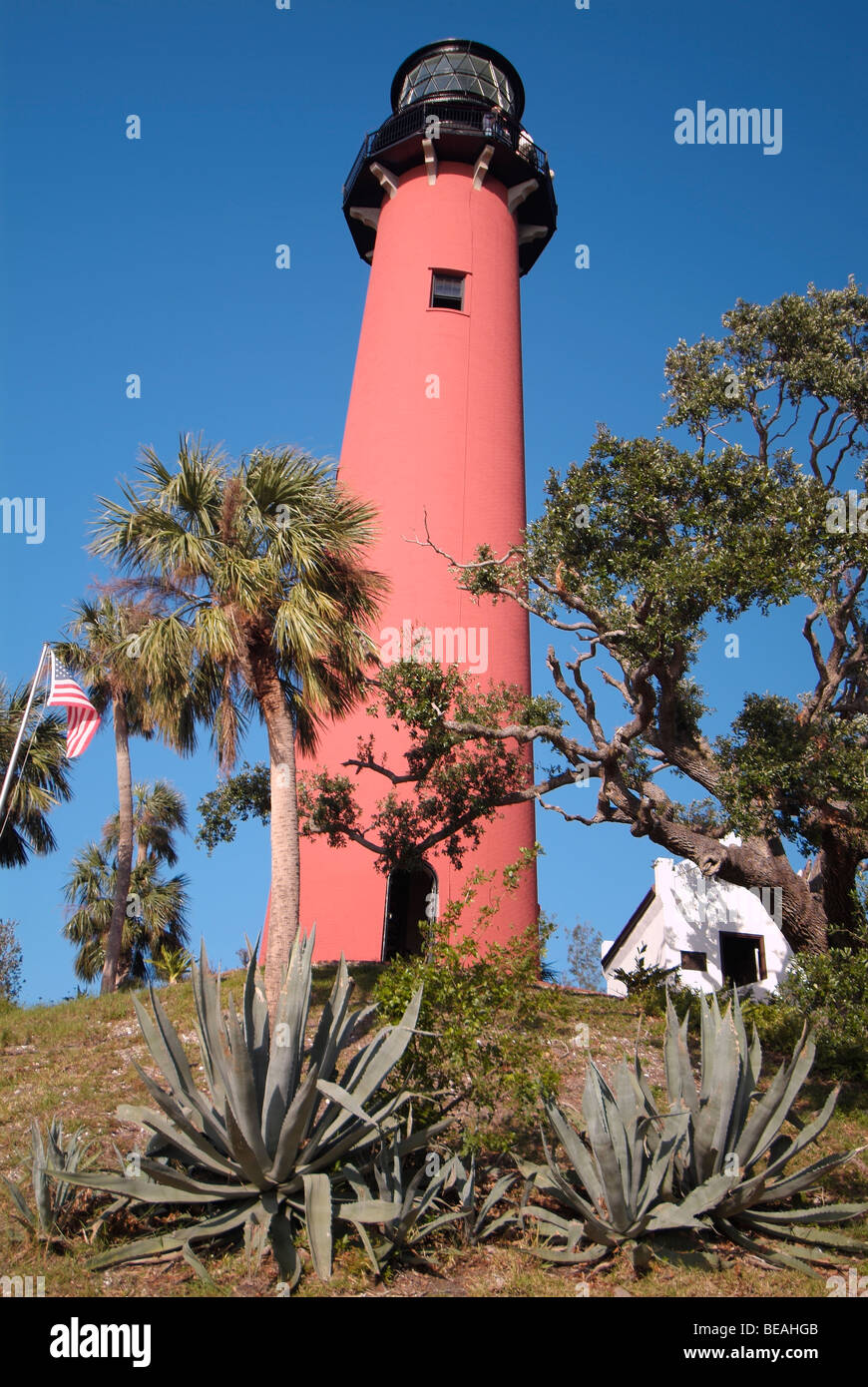 Jupiter lighthouse, Jupiter, Florida Stock Photo - Alamy