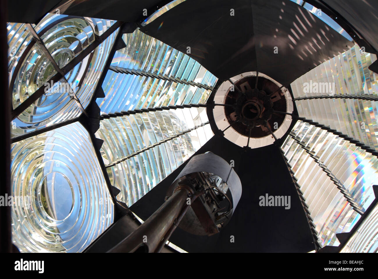 Inside Jupiter lighthouse, Jupiter, Florida Stock Photo - Alamy