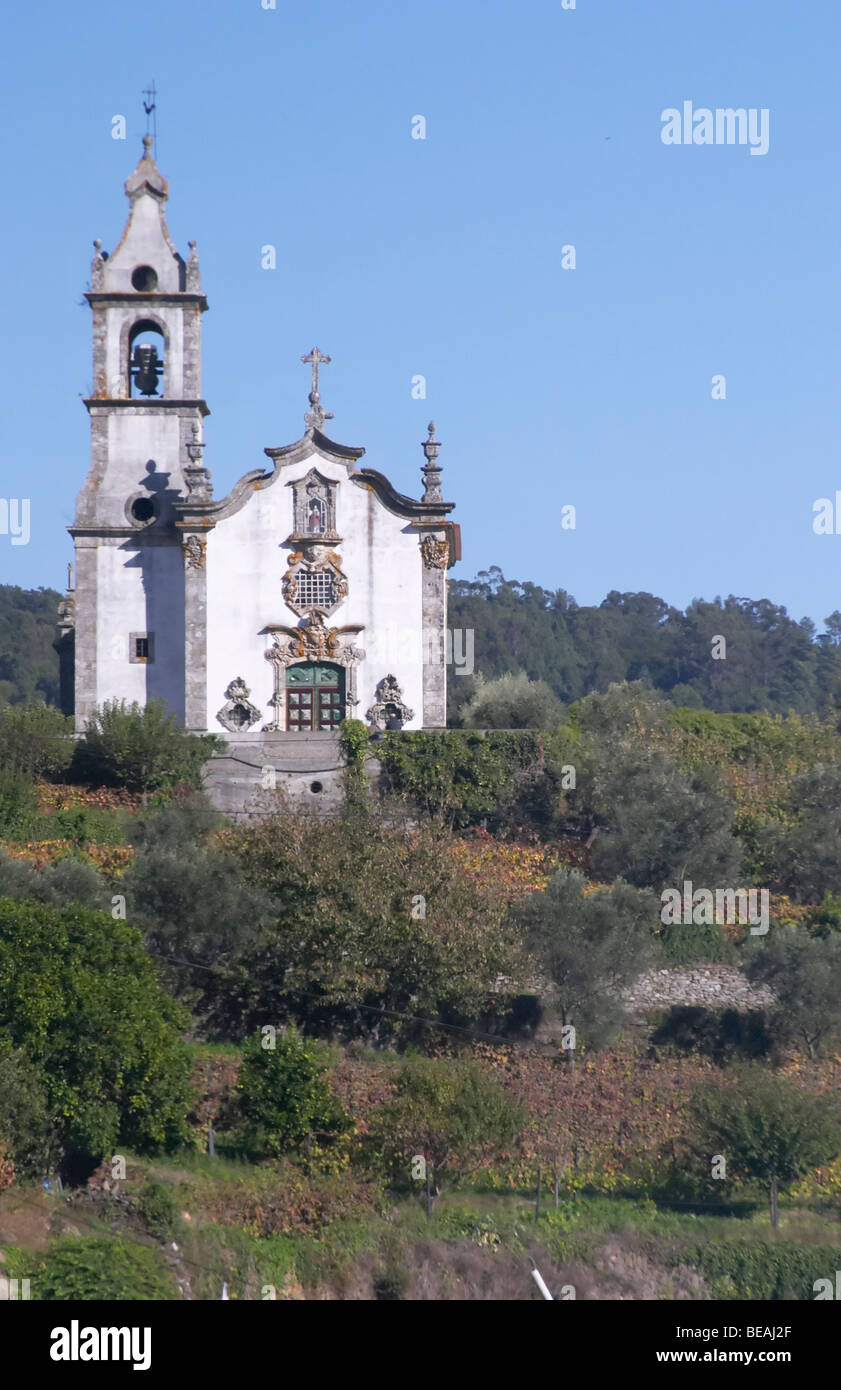 church, cidadelhe, mesao frio douro portugal Stock Photo - Alamy