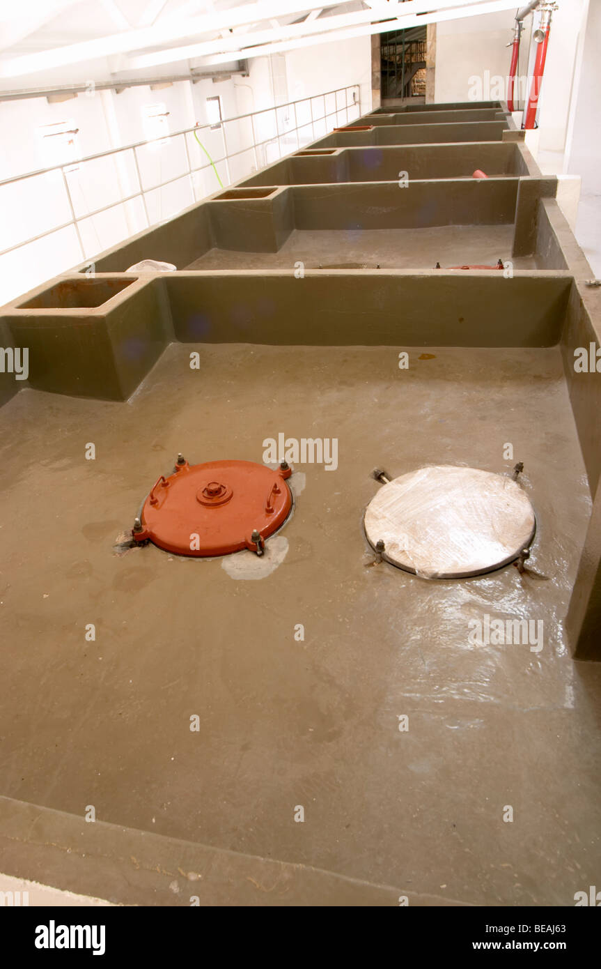 concrete vats auto-vinificators quinta do cotto douro portugal Stock ...