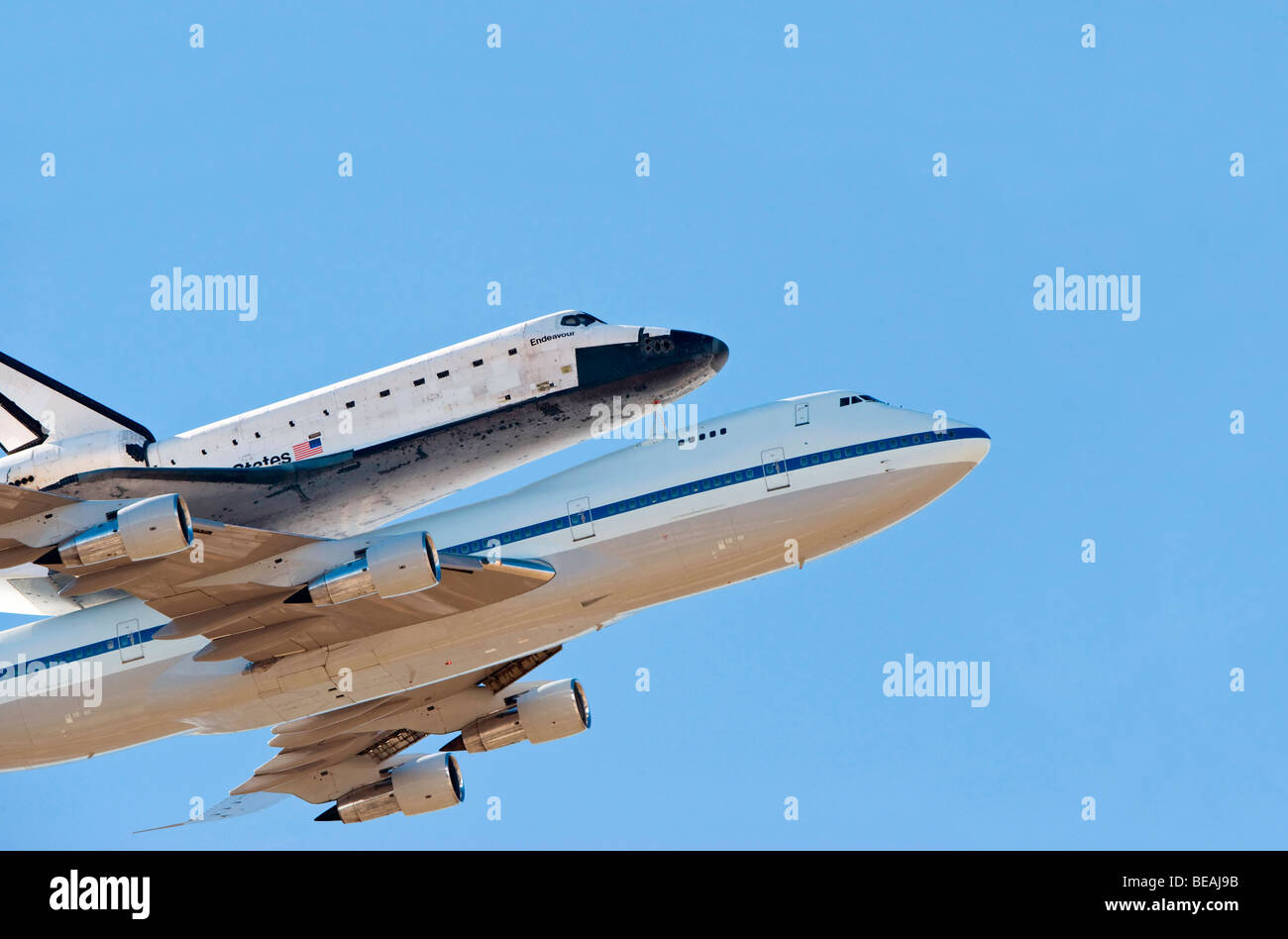 Boeing 747 space shuttle carrier hi-res stock photography and images ...