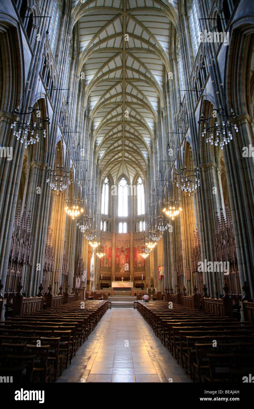 Lancing college chapel interior hi-res stock photography and images - Alamy
