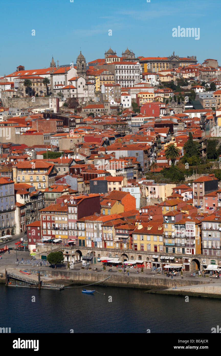 cais da ribeira porto portugal Stock Photo - Alamy