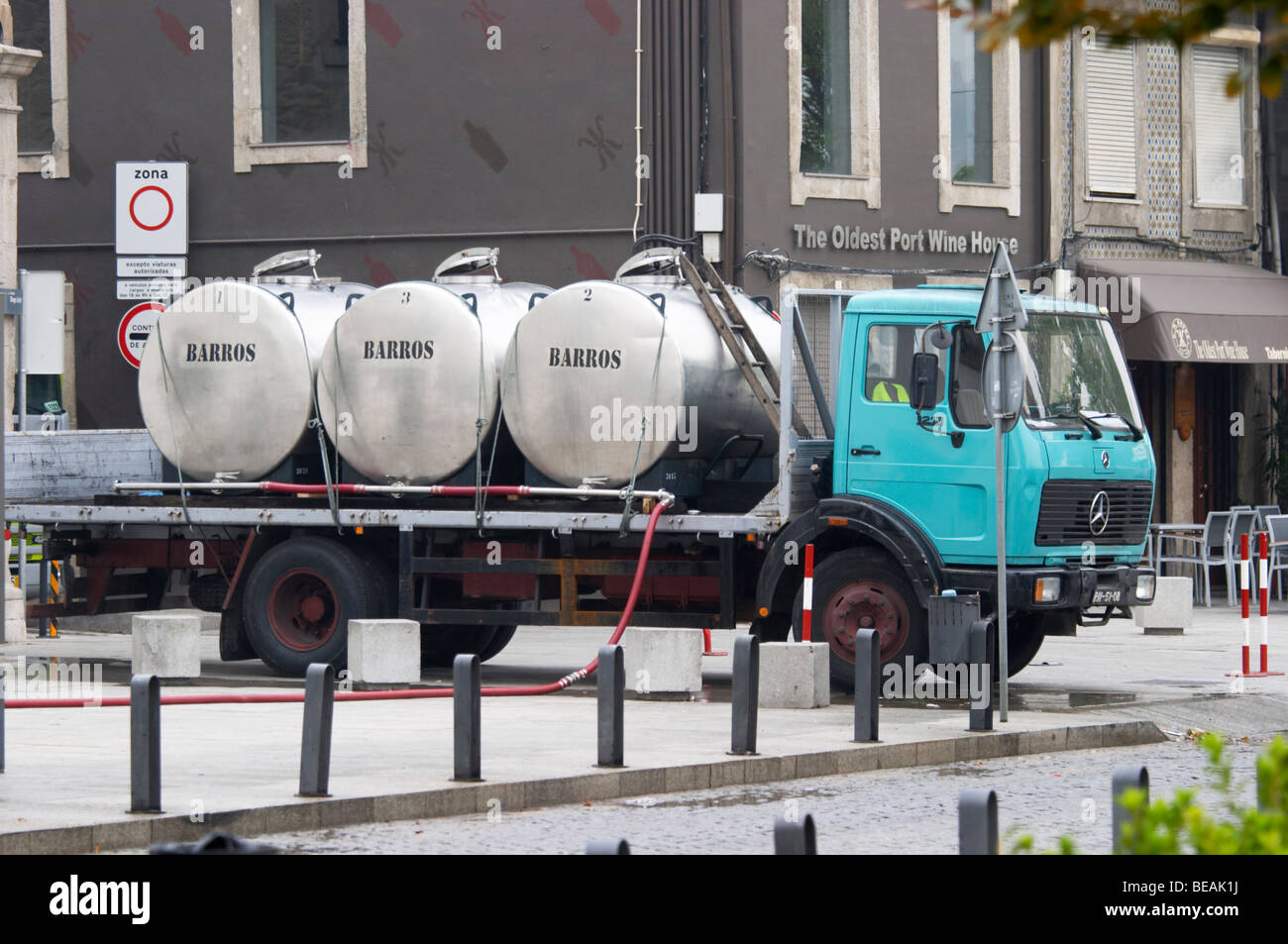 lorry with tanks to transport wine av. diogo leite vila nova de gaia ...