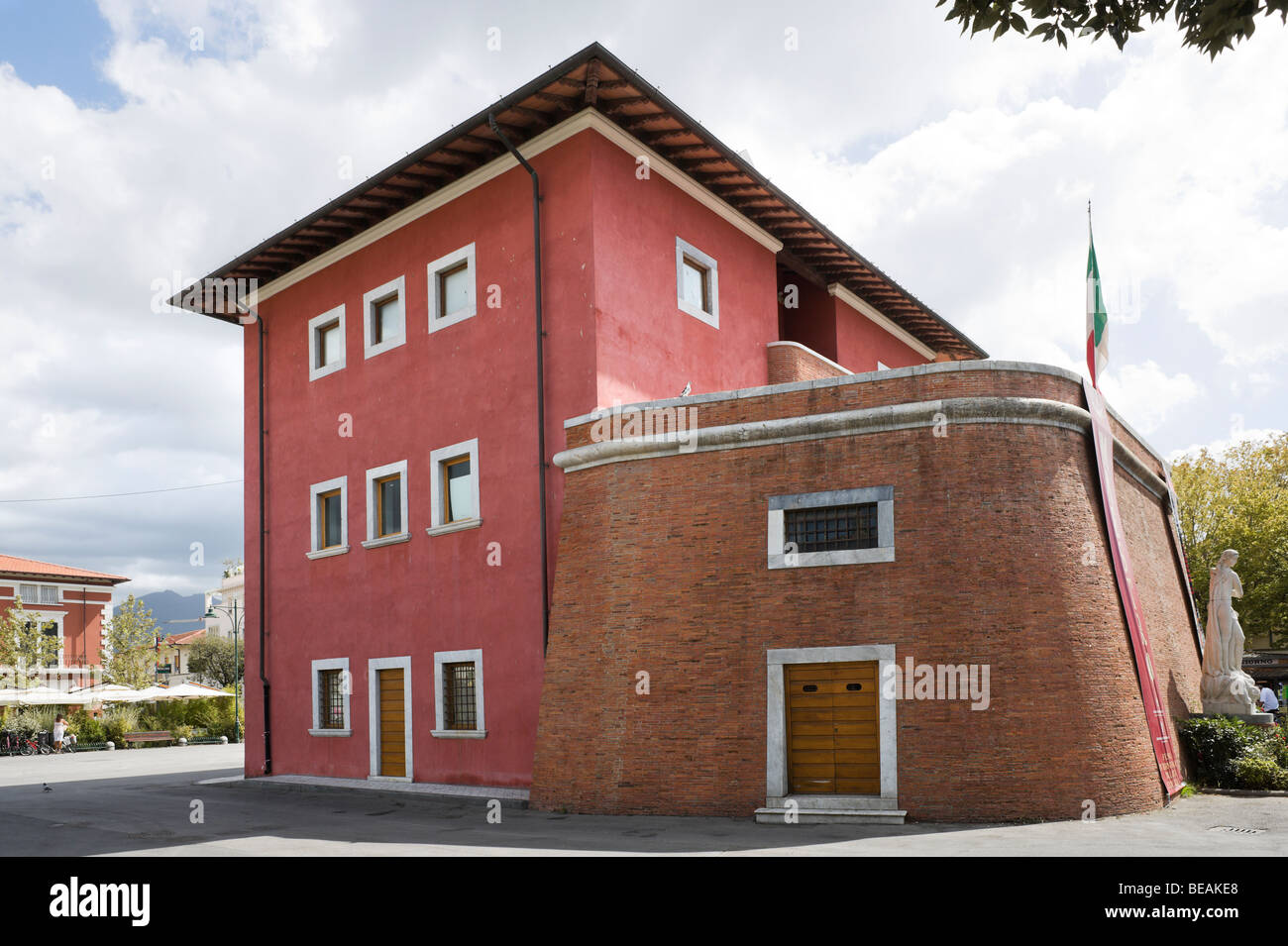 The "Fort" in the town centre, Forte dei Marmi, Tuscan Riviera, Tuscany ...
