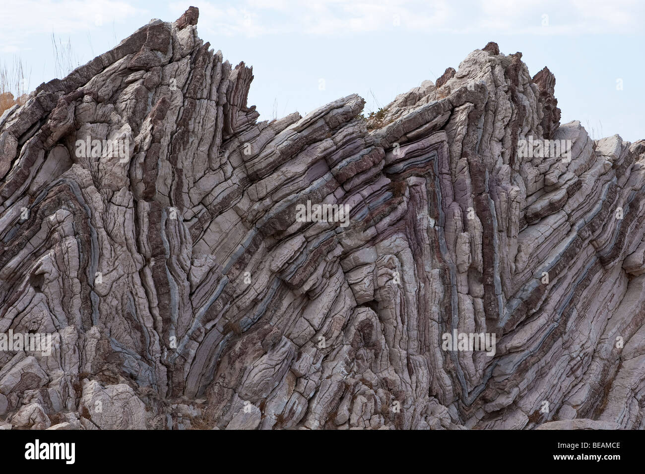 Rock formation on Cape Melissa , Agios Pavlos , Southern Crete , Greece ...