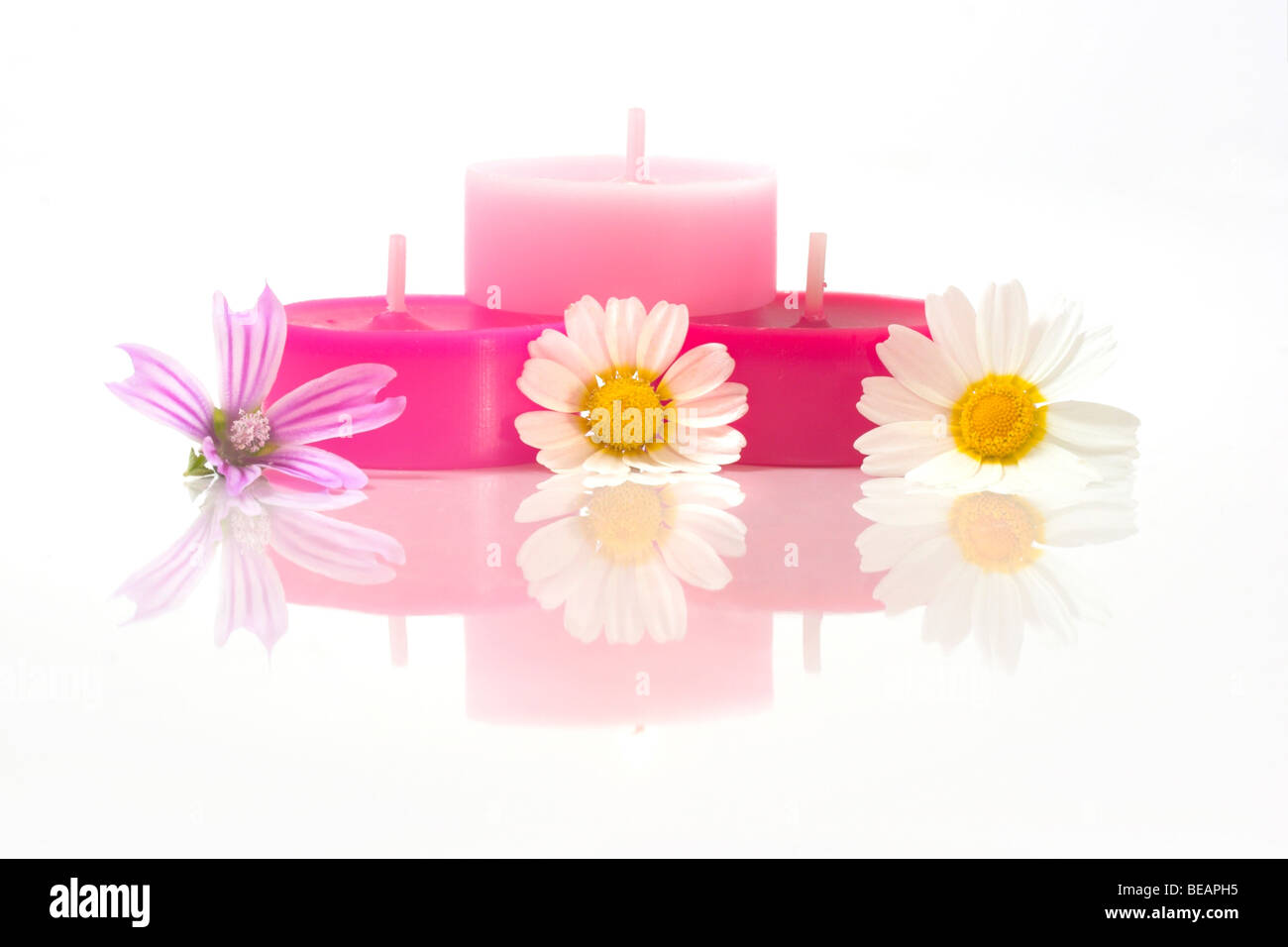 Yoga candles Cut Out Stock Images & Pictures - Alamy
