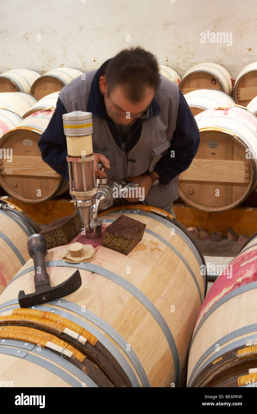 Filling wine barrel hi-res stock photography and images - Alamy