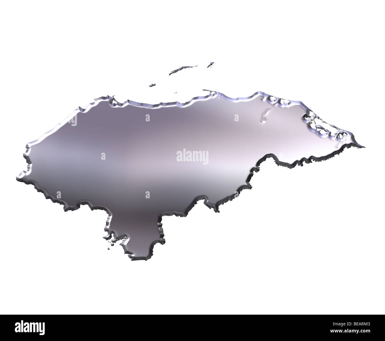 Map Of Honduras High Resolution Stock Photography and Images - Alamy