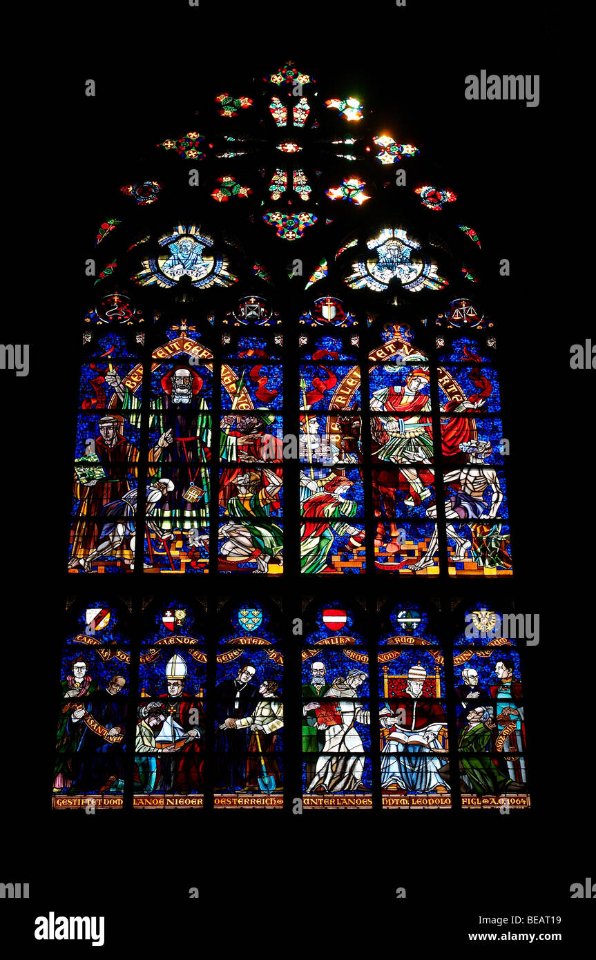 Vienna austria stained glass window hi-res stock photography and images ...