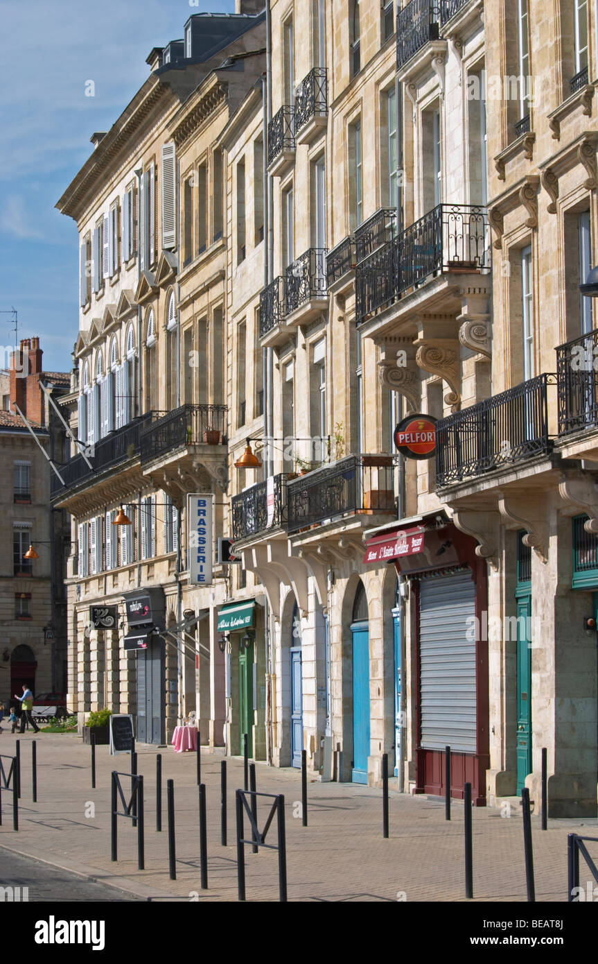 Quai des chartrons bordeaux france hi-res stock photography and images ...