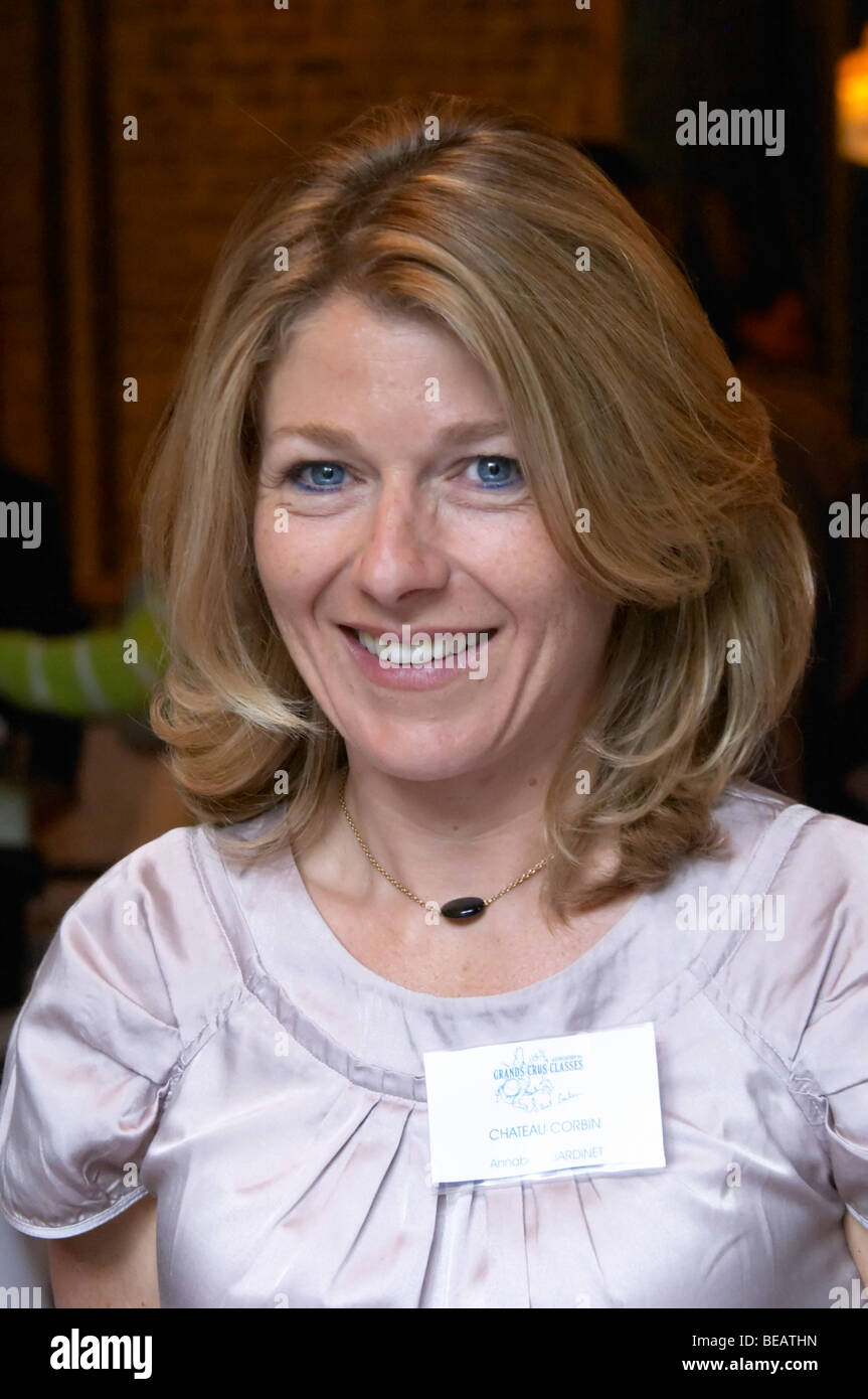 annabelle cruse bardinet of chateau corbin saint emilion bordeaux ...