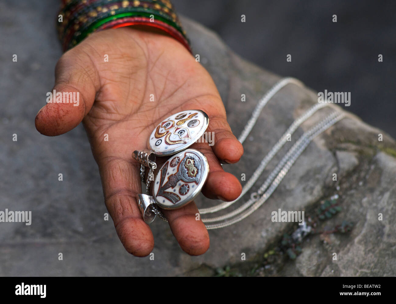Nepal kathmandu asia souvenirs handmade hi-res stock photography and ...