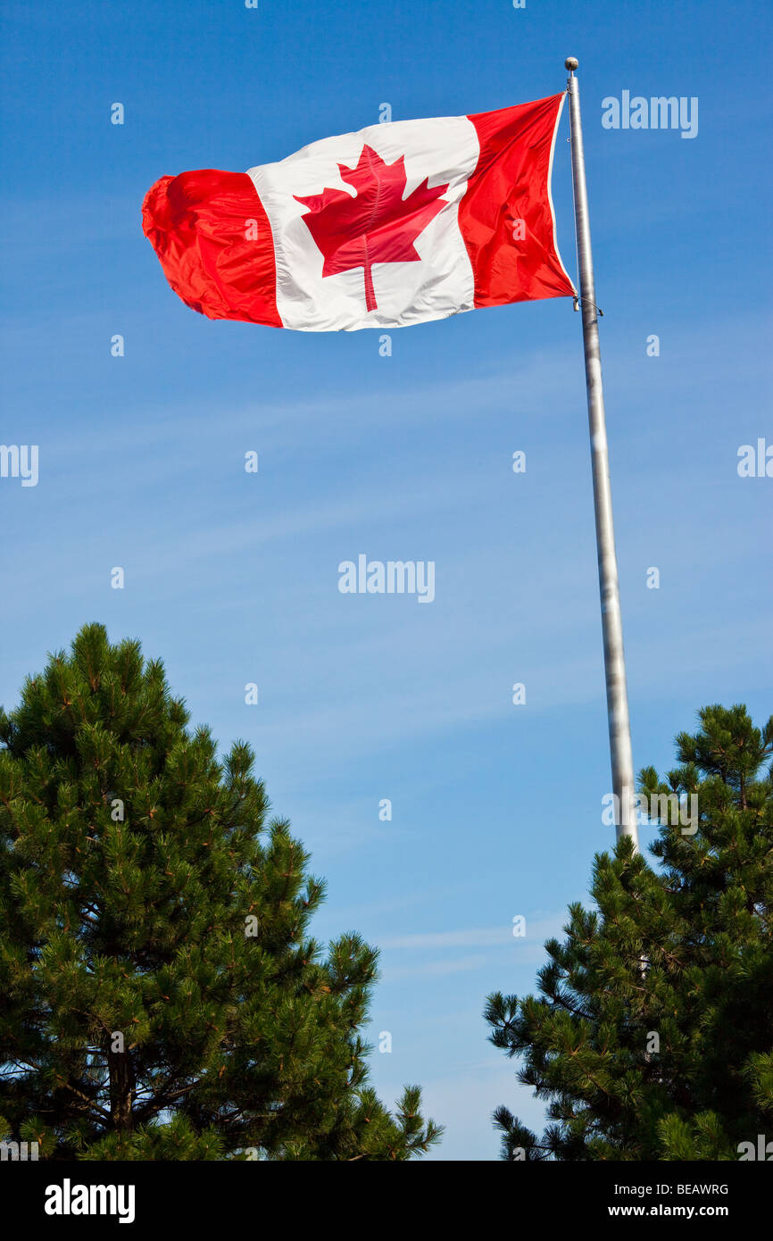 The canadian flag hi-res stock photography and images - Alamy