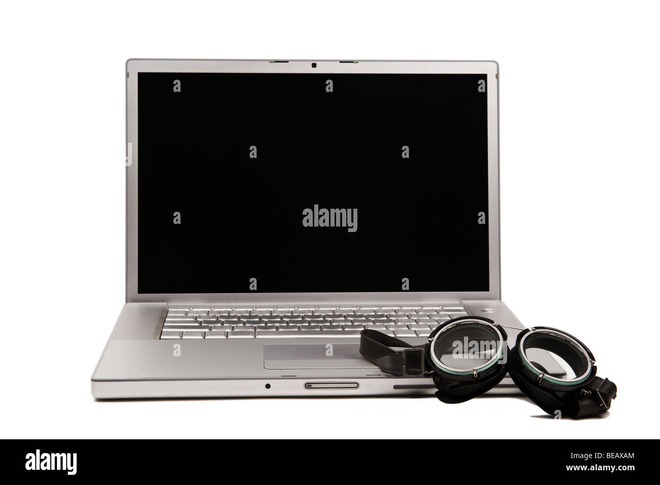 Searching internet screen Cut Out Stock Images & Pictures - Alamy