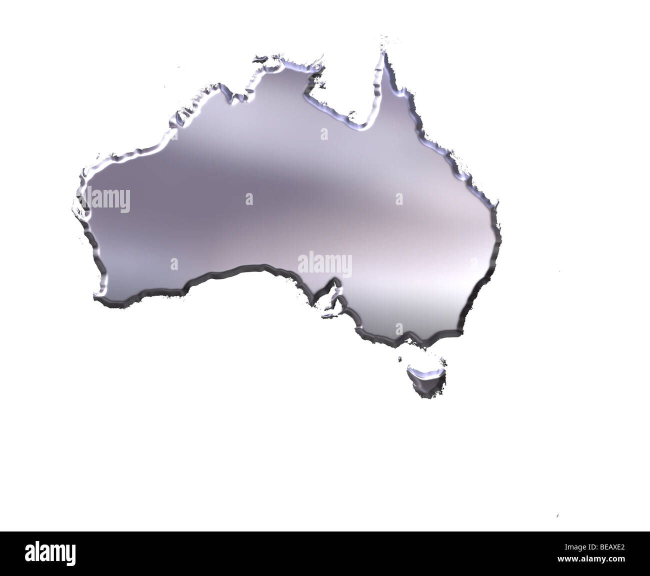 Australian map it hi-res stock photography and images - Alamy