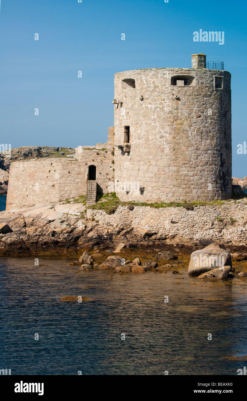 Cromwell’s Castle, Tresco, Isles of Scilly Stock Photo - Alamy