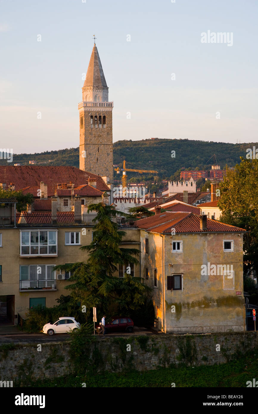 Koper Slovenia Town Bell Tower Early Morning Light Stock Photo - Alamy