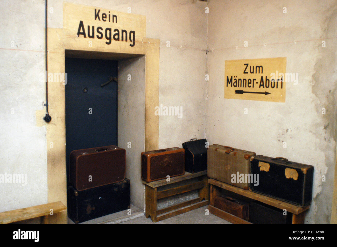 Civilian Bunker of the Second World War, at Gesundbrunnen Metro Station ...