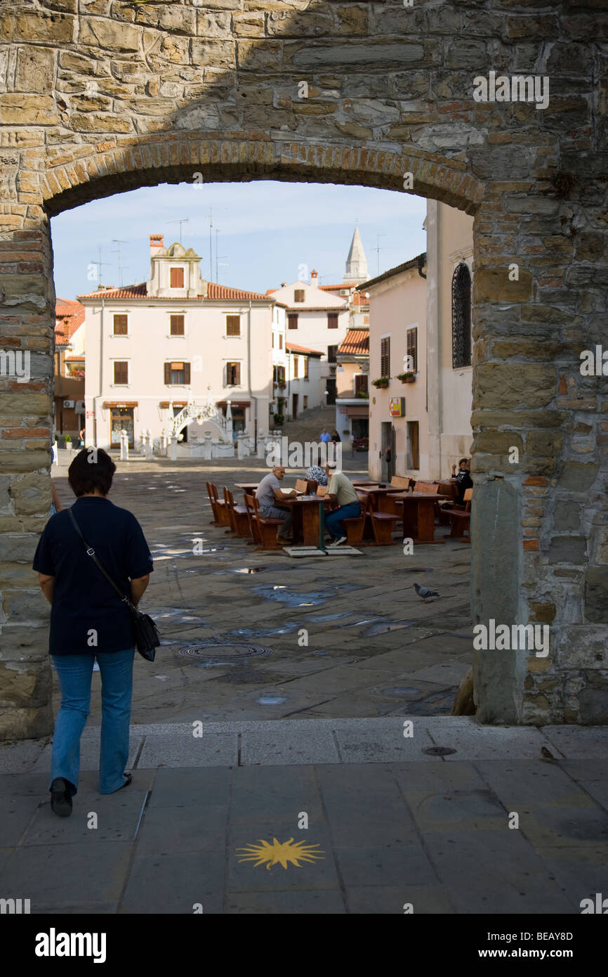 Koper Slovenia Muda Gate Old City Entrance Stock Photo - Alamy