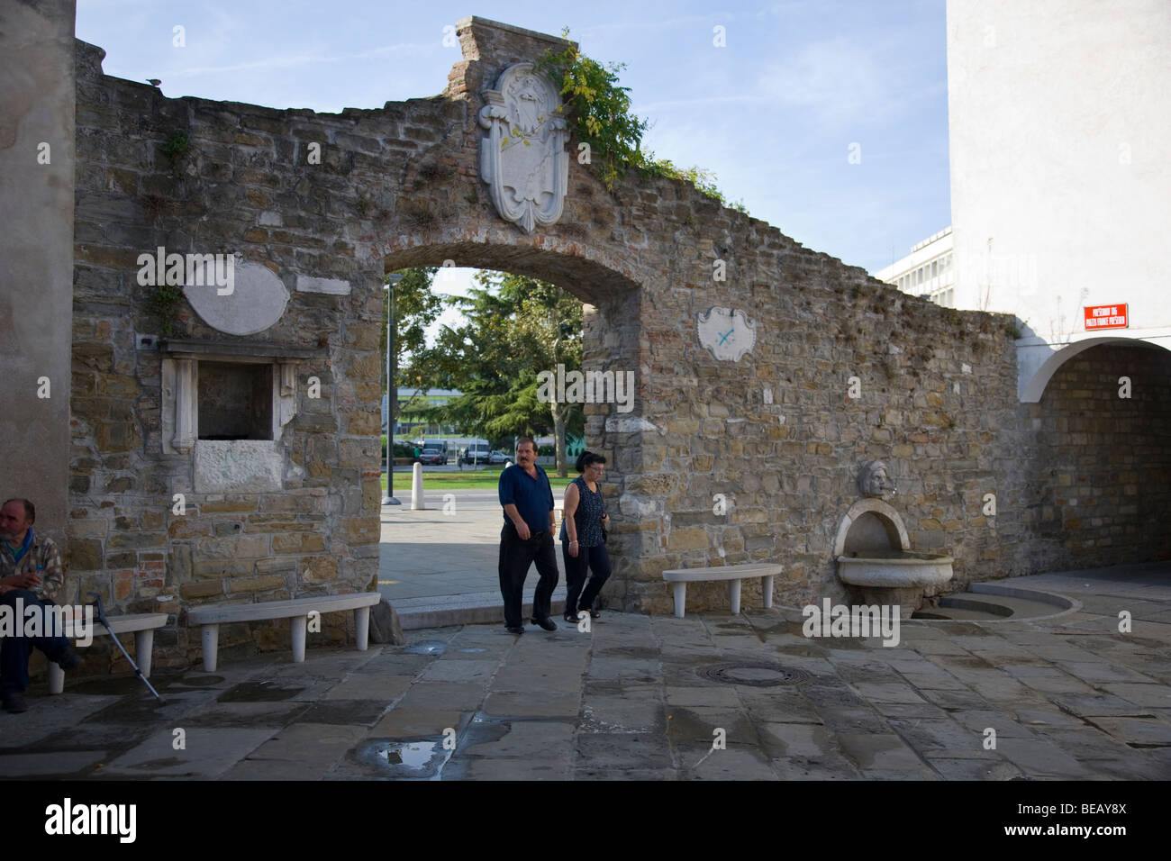 Koper Slovenia Muda Gate Old City Entrance Stock Photo - Alamy