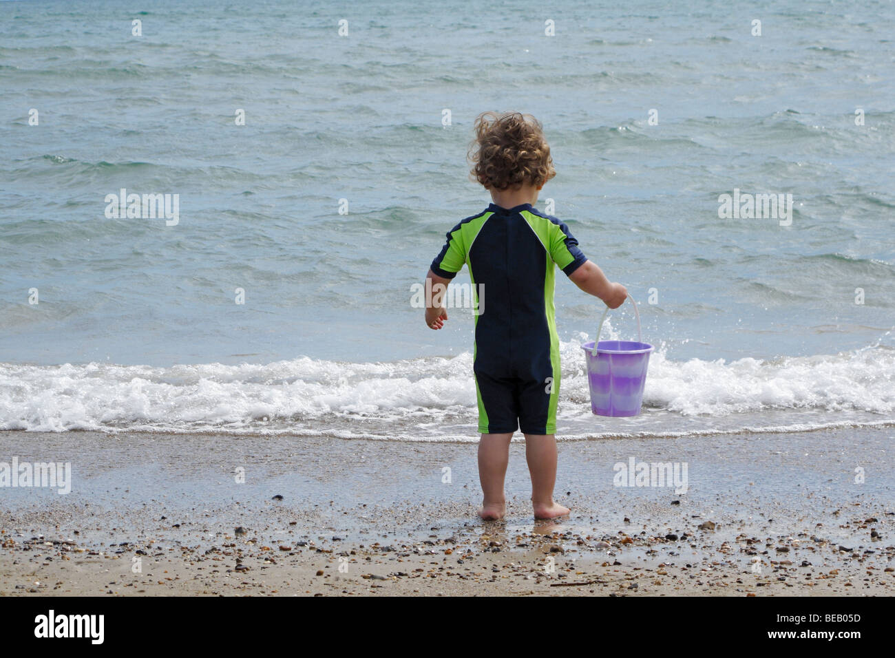 Young Boy, Weymouth Beach, Dorset, UK Stock Photo - Alamy
