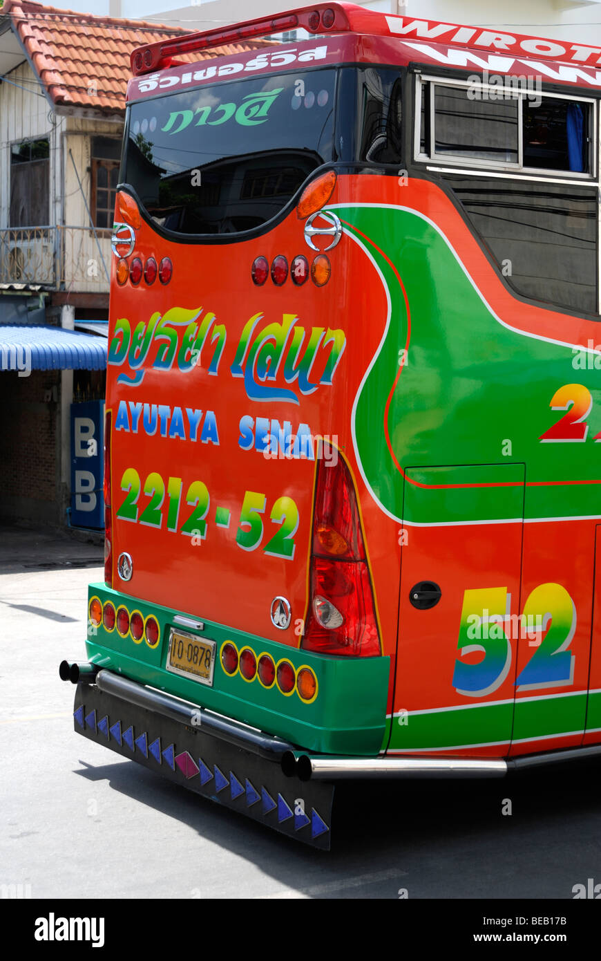 Thailand bus coach hi-res stock photography and images - Alamy