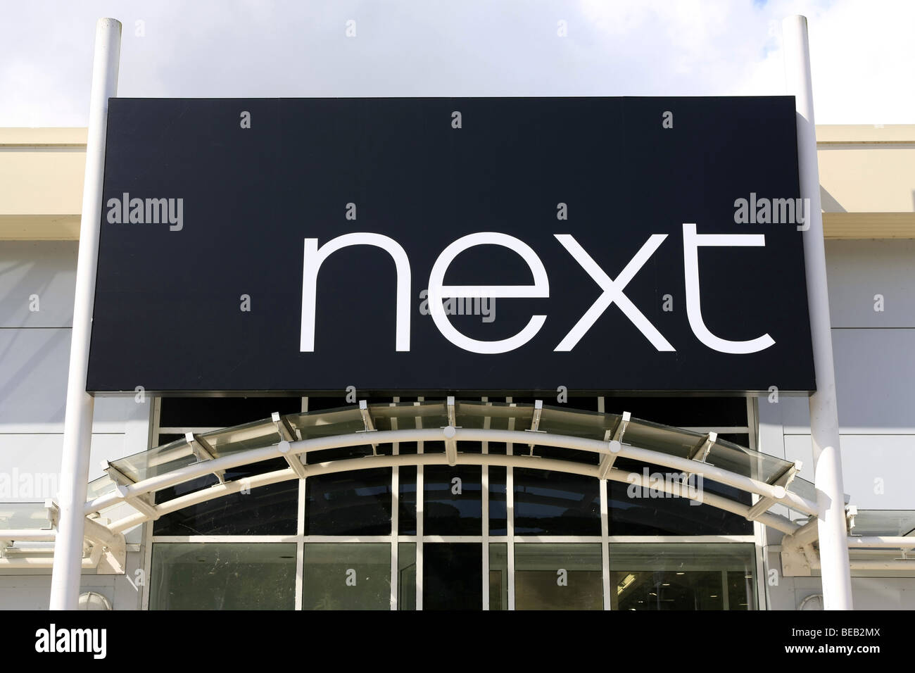 Next fashion wear Store sign Stock Photo - Alamy