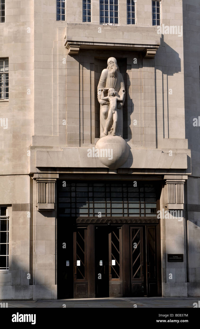 Eric gill statue hi-res stock photography and images - Alamy