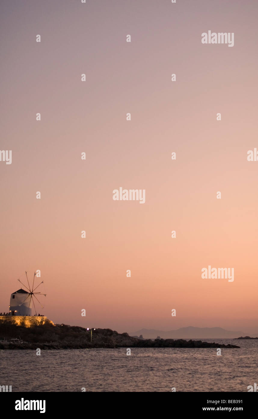 Sunset greece greek islands hi-res stock photography and images - Alamy
