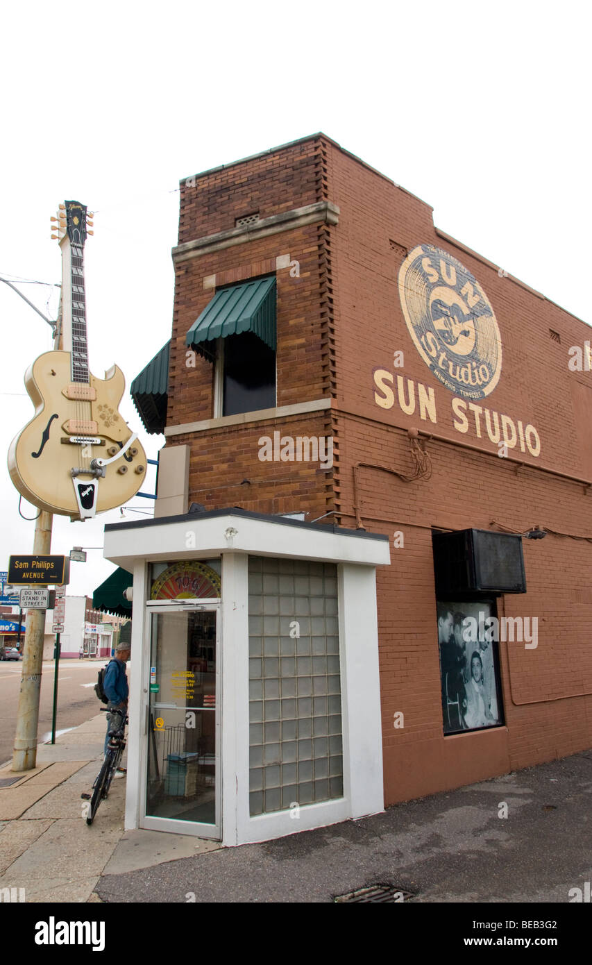 Sun Studio, Memphis, Tennessee, USA Stock Photo - Alamy