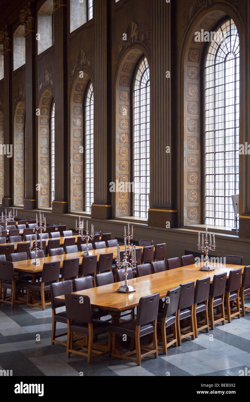 Painted Hall, Greenwich Hospital, King Charles Block, London, England ...