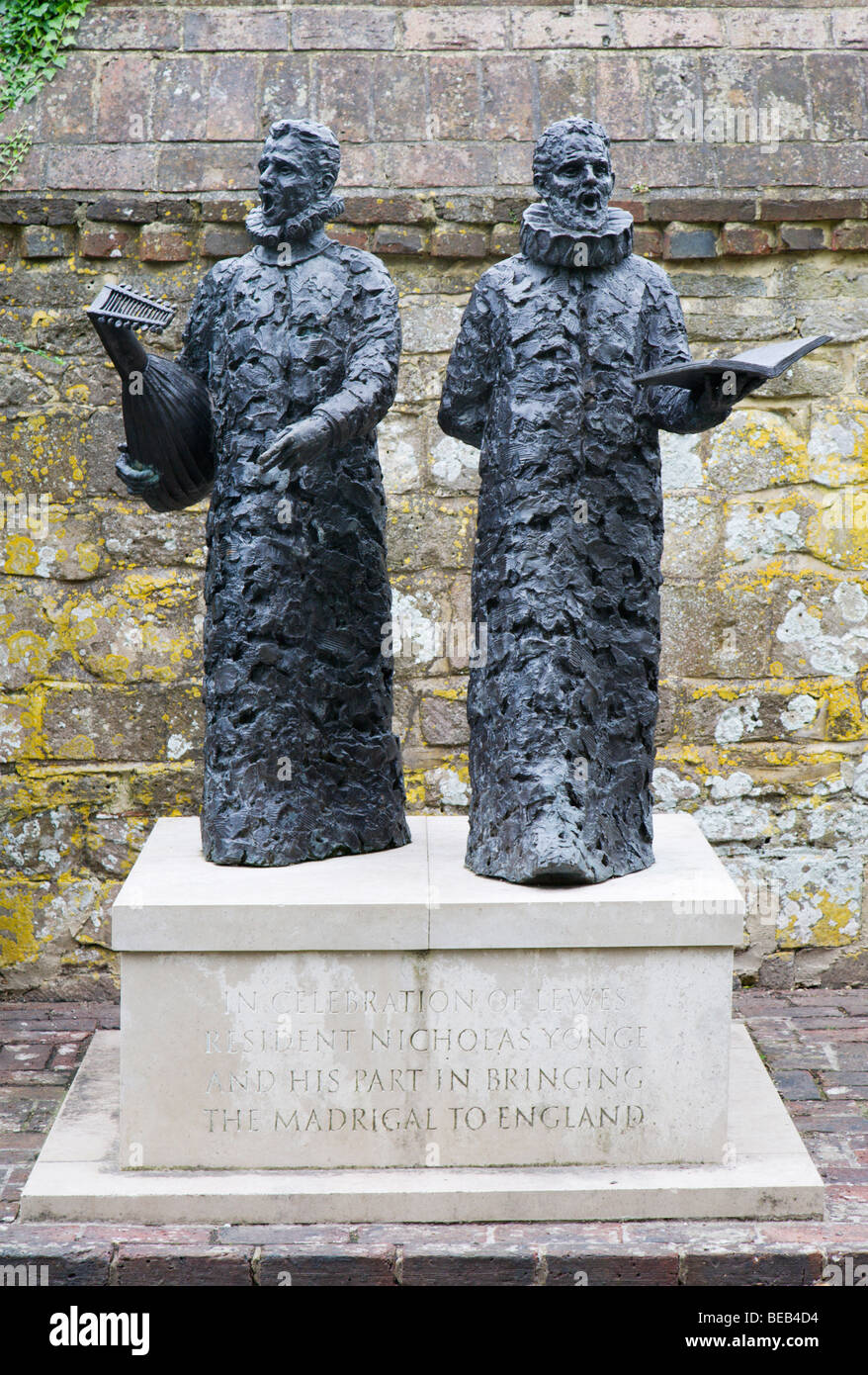 A sculpture to celebrate Nicholas Yonge, "Southover Grange", Lewes ...